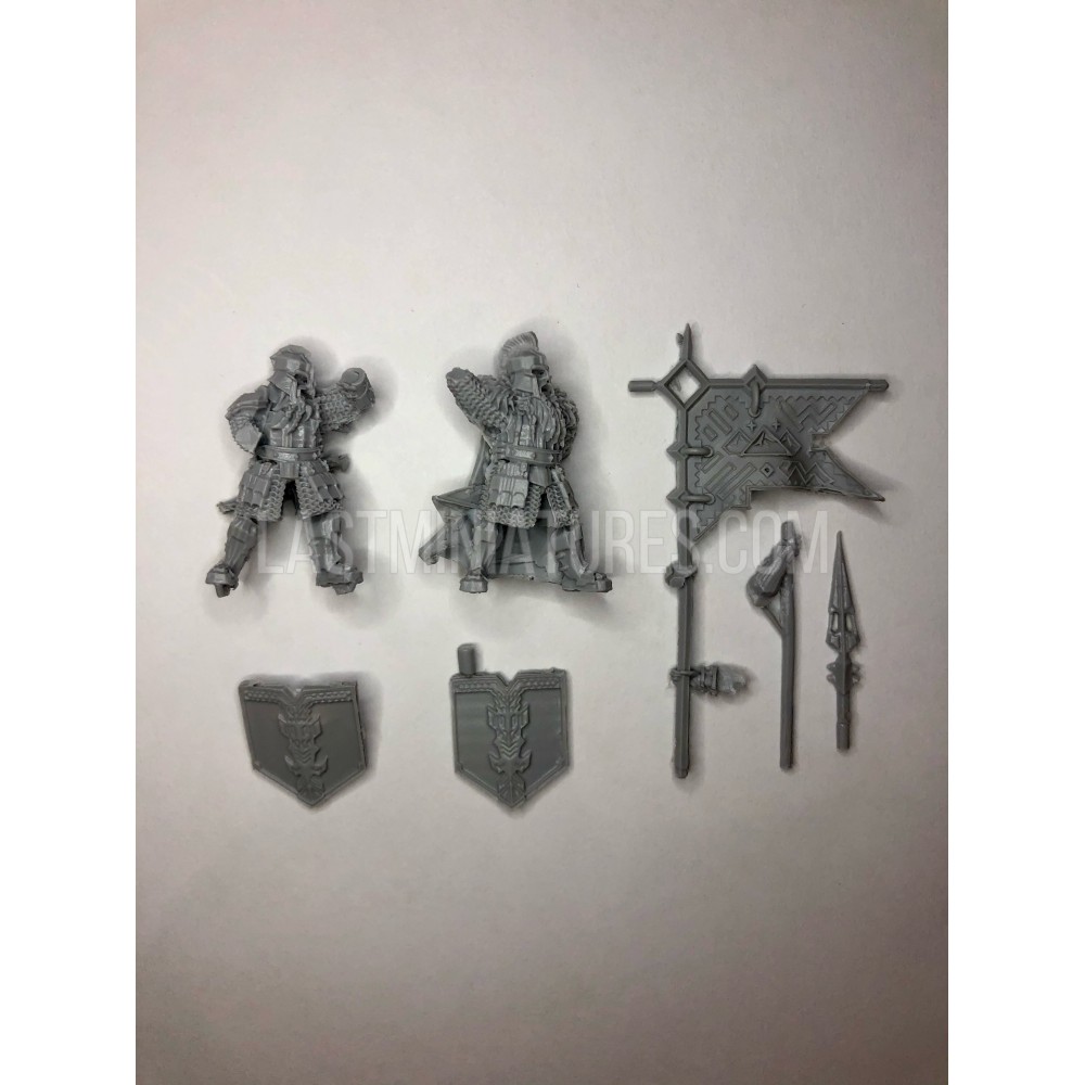 Iron Hills Dwarf Command - Last Miniatures